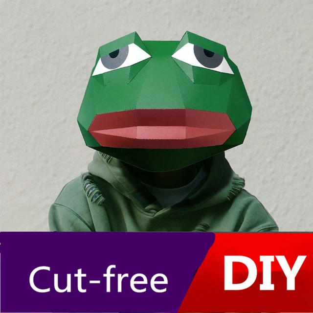 Frog Mask Template