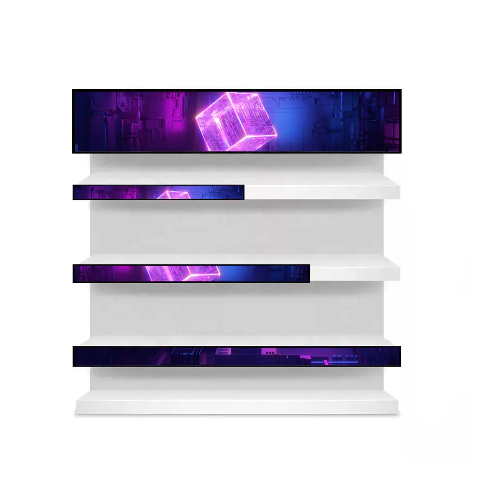 Screen Stretch bar Lcd Store Shelves Stretched 23.1 24 28 36 37 43 Inch ...