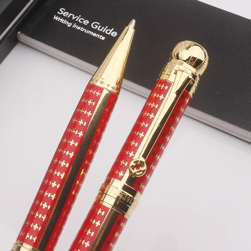 MB-Art-Patron-Series-Joseph-II-Ballpoint-Pen-Rollerball-Metal-Gold-Red ...