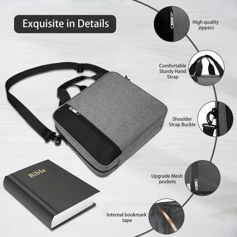 Bible Covers Bible Case Bible Holder With Shoulder Strap Church Bible ...