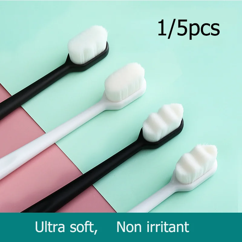 Million Toothbrush Ultra-fine Soft Toothbrush Antibacterial Protect Gum ...