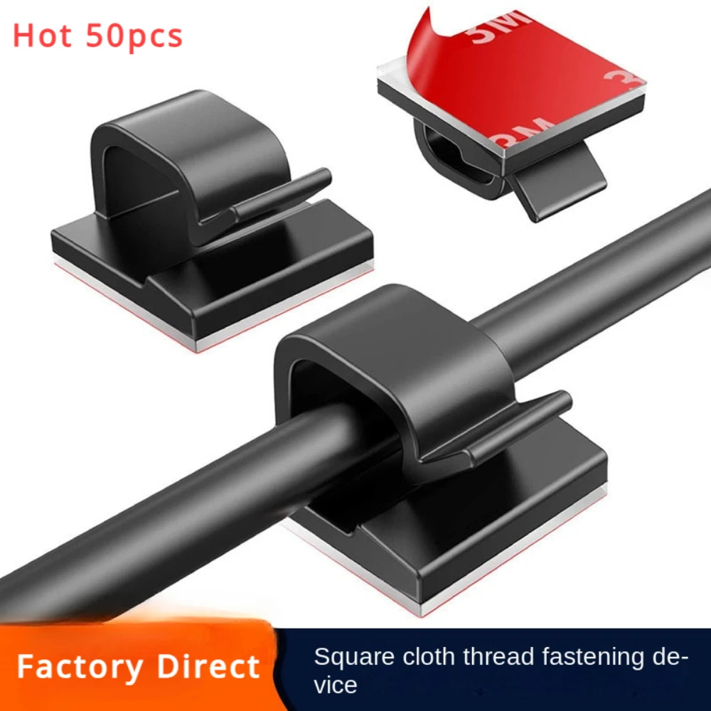 Clip-de-gesti-n-de-cables-de-10-50-piezas-fijaciones-protectoras-de-l ...