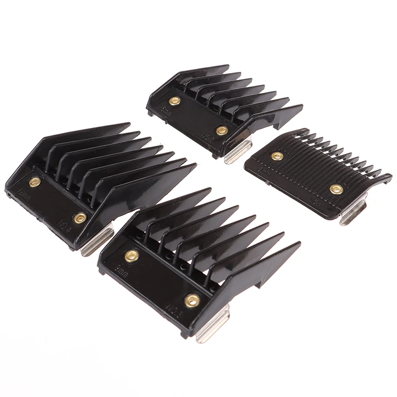 4Pcs Universal Cut Clipper Limit Comb Guide Attachment Size Barber ...