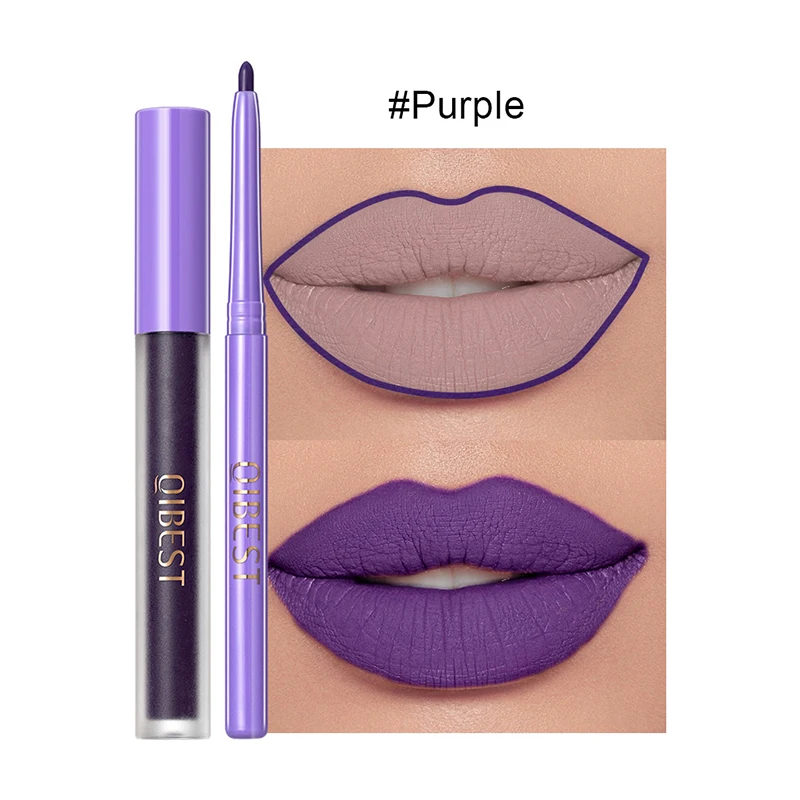 Dark Blue Matte Lipstick