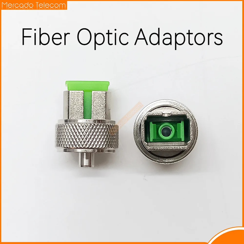 1pcs New Adapter SC APC Connector Fiber Optic Adaptors For OTDR Tester ...