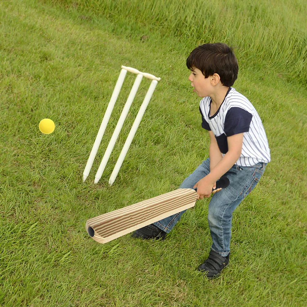 Portable-Baseball-Training-Stick-Bat-Cricket-Set-Toy-Practical-Outdoor ...