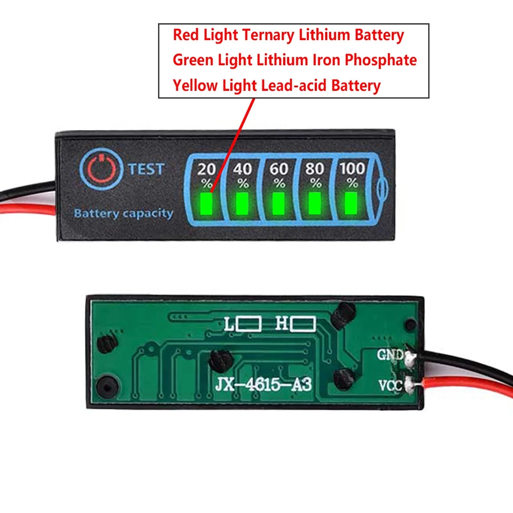 3S Battery Capacity Indicator LED Display Capacity Test for Power Bank ...