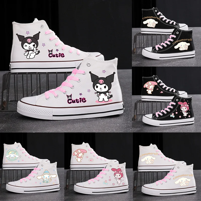 Kawaii-Hellow-Kittys-Anime-High-Top-Cartoon-Single-Shoes-Cute-Trend ...
