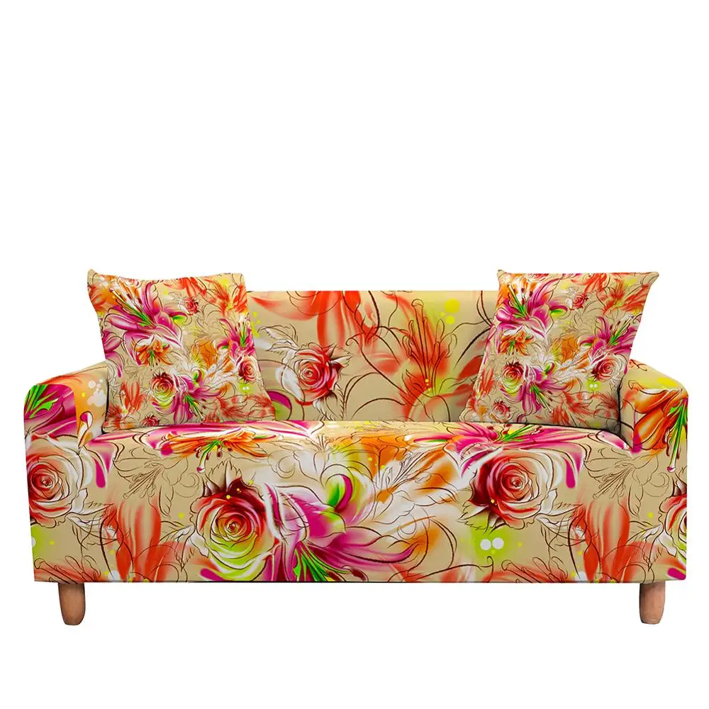 Beautiful White Sofa Cover Idea