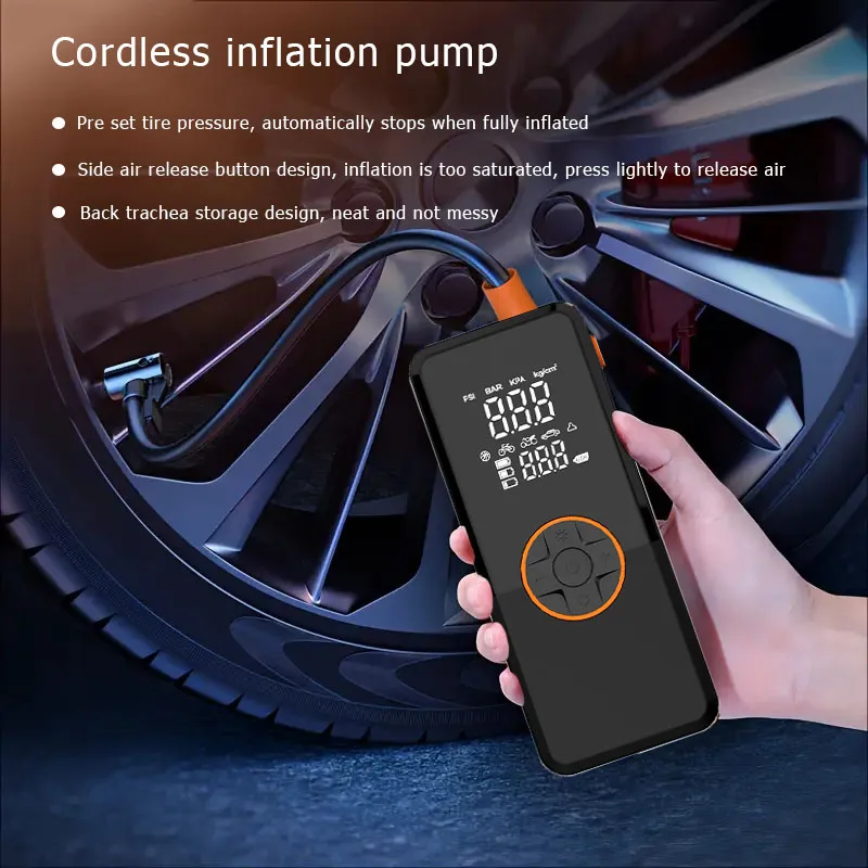 1-Set-Car-Mounted-Wireless-Inflation-Pump-Wireless-Inflator-for ...