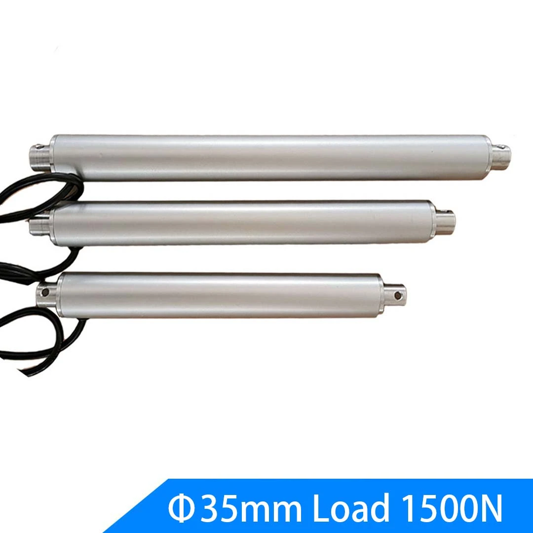 Mini Linear Actuator Tubular Linearly Motor 24v 1500n High Torque Inner ...