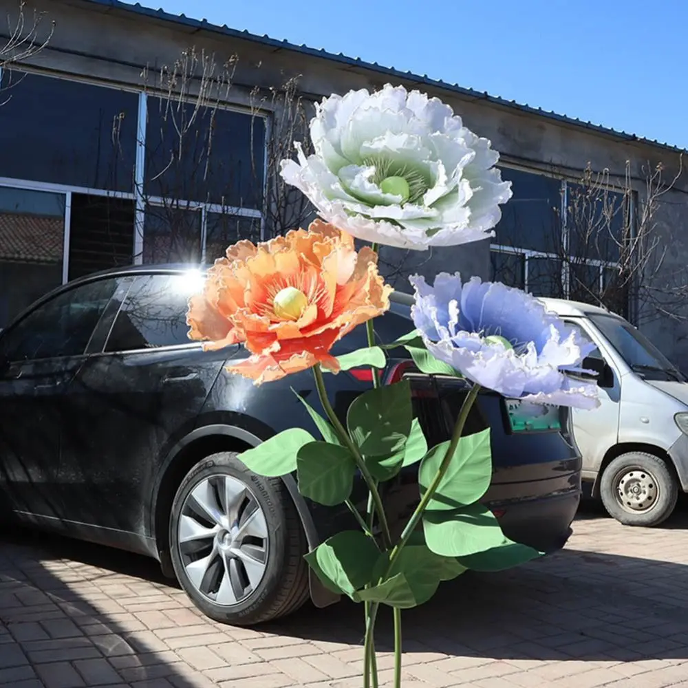 30cm-Big-Simulation-Flower-Window-Display-3D-Large-Artificial-Flowers ...