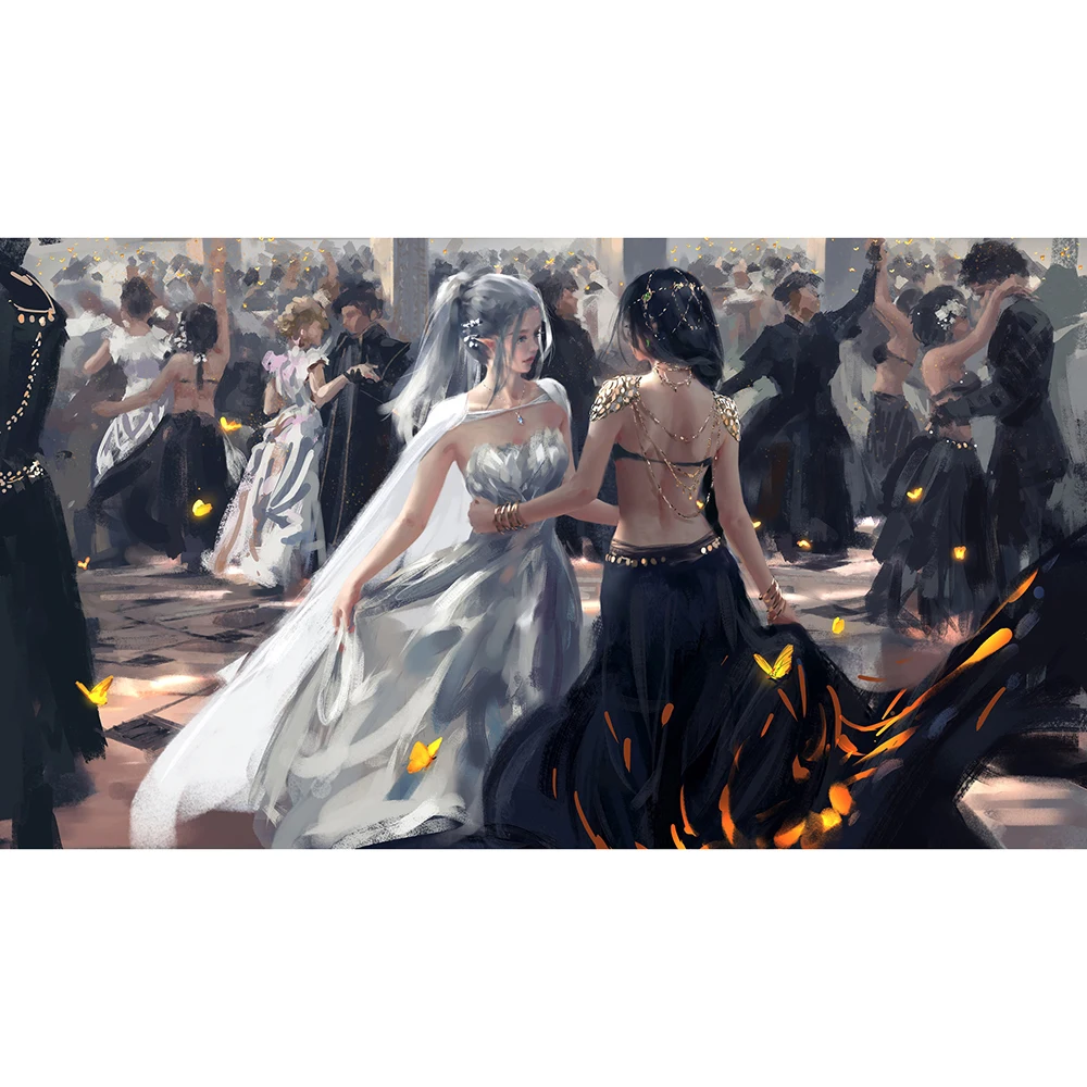 Dancing Playmat | Playmat Tcg | Playmat Mtg | Tarot Mat | Mtg Card ...
