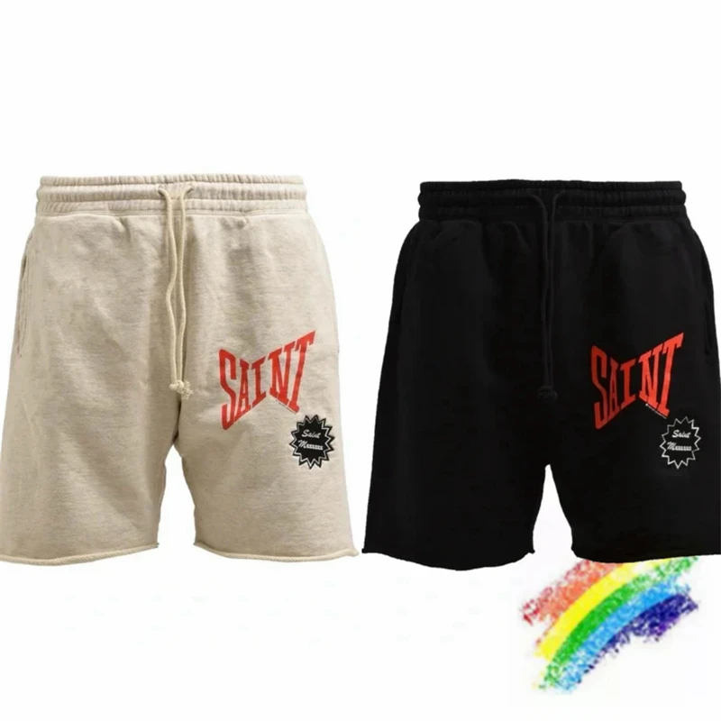 Apricot-Black-Saint-Shorts-Men-Women-Best-Quality-Casual-Jogger ...