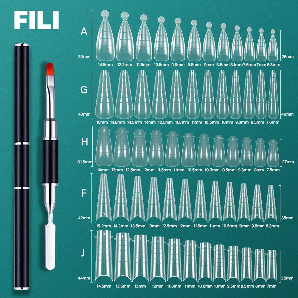 FILI-Professional-Top-Forms-For-Nails-Extensions-Manicure-Dual-Form ...
