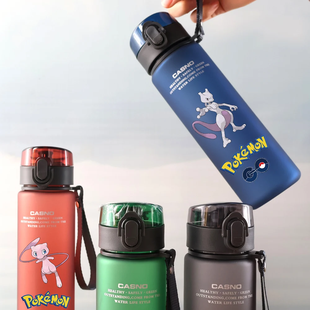 4Color-Pokemon-560ML-Water-Cup-Plastic-Cartoon-Children-Adult-Outdoor ...