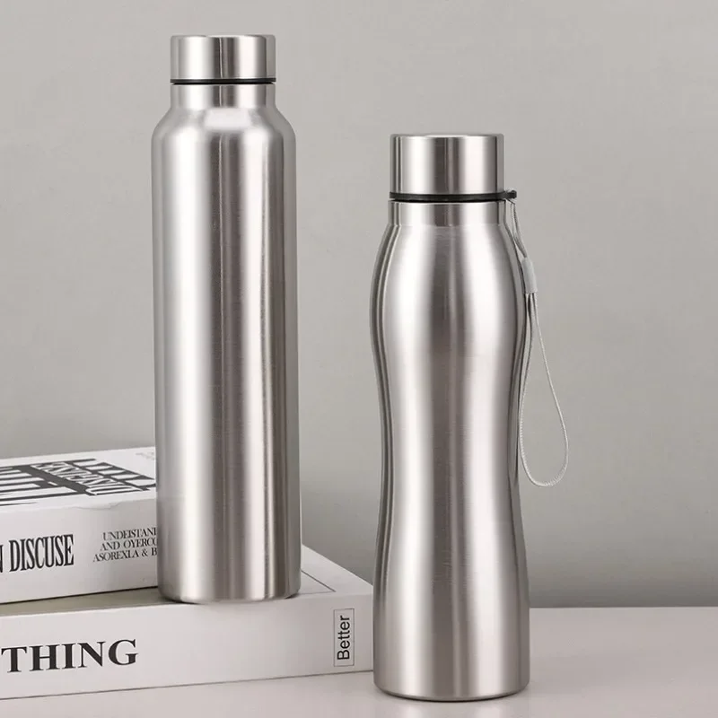 High Quality 1000ml Stainless Steel Sport Water Bottle Single-layer ...