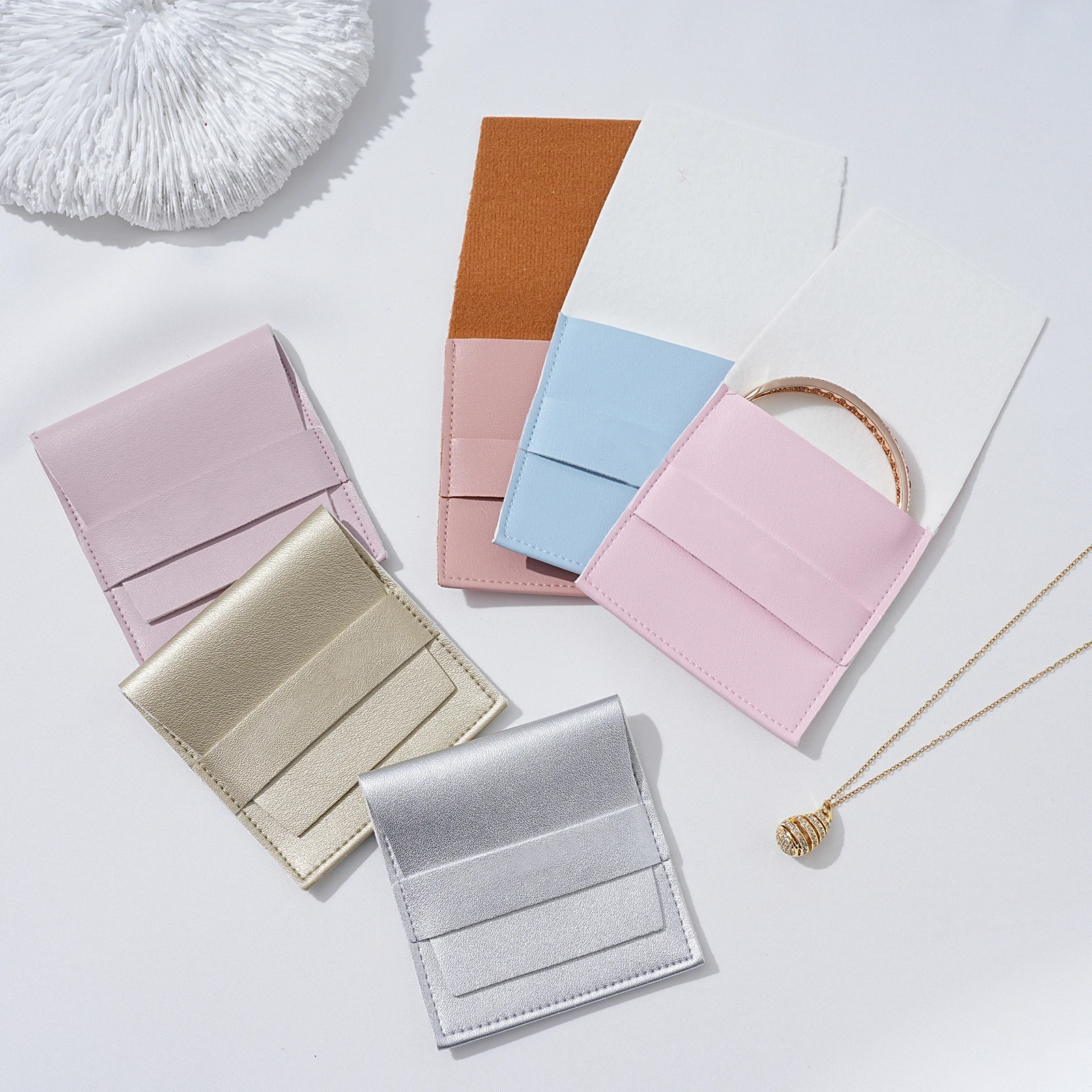 10Pcs-Lot-3-1x3-1In-Jewelry-Storage-Bag-PU-Leather-Jewelry-Pouch-for ...