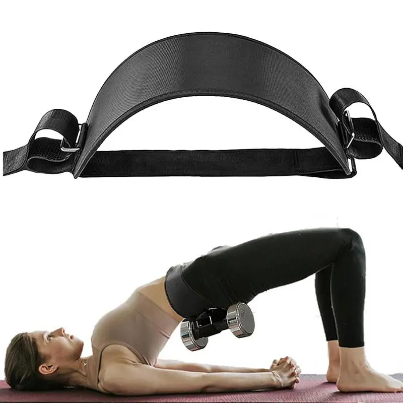 Dumbbell-Hip-Thrust-Belt-Booty-Workout-Band-For-Weights-Workout-Hip ...