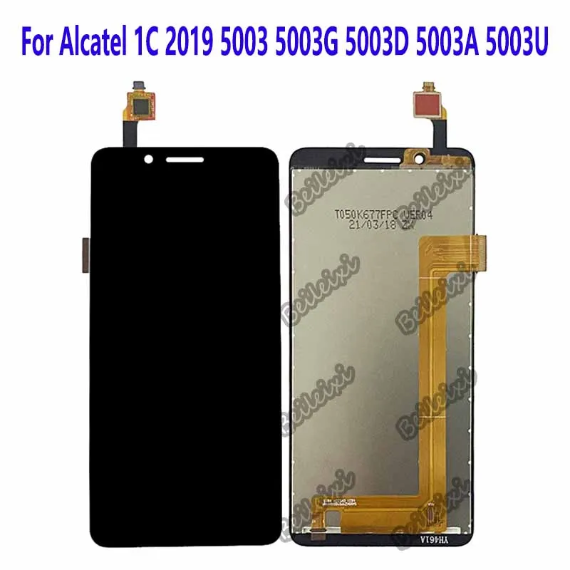For Alcatel 1C 2019 5003 5003A 5003U 5003G 5003D 5003D_EEA LCD Display ...