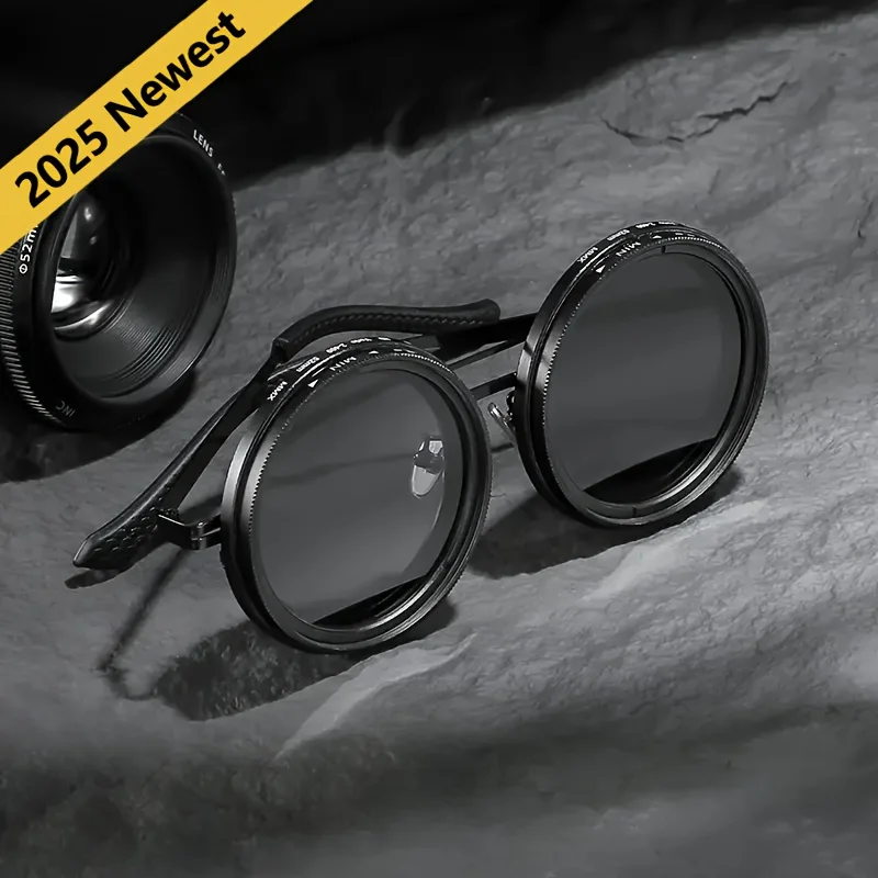 Rotating Glasses Inspired By Steampunk Rotating Lenses Adjustable 9 ...