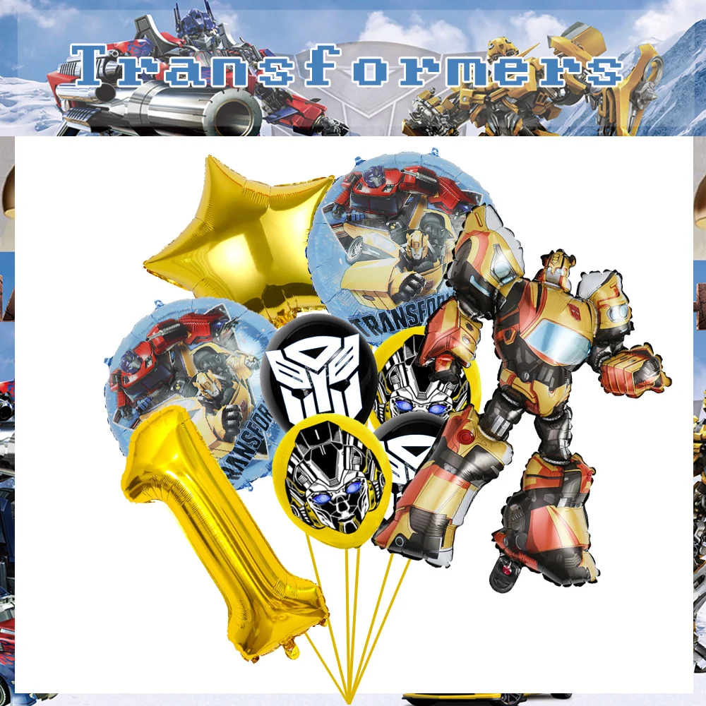 Transformers decoración de fiesta suministros de fiesta de cumpleaños ...