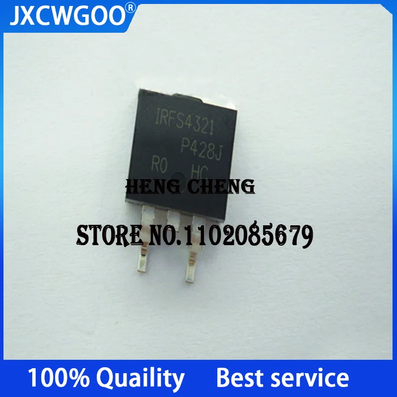 10PCS 100%New Original IRFS4321TRLPBF IRFS4321 TO 263 N channel 150V ...