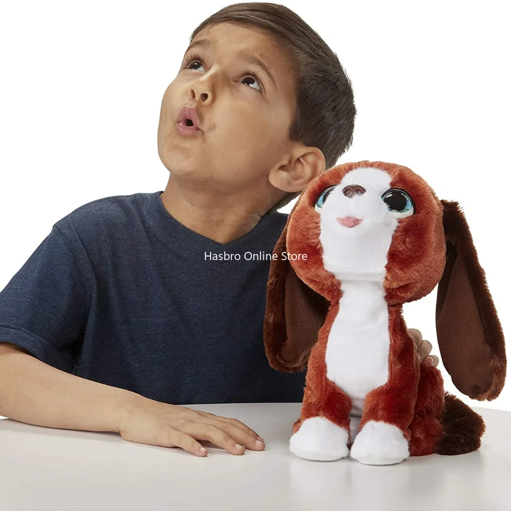 Hasbro-FurReal-Howling-Howie-Interactive-Plush-Pet-Dog-Sound-Motion ...