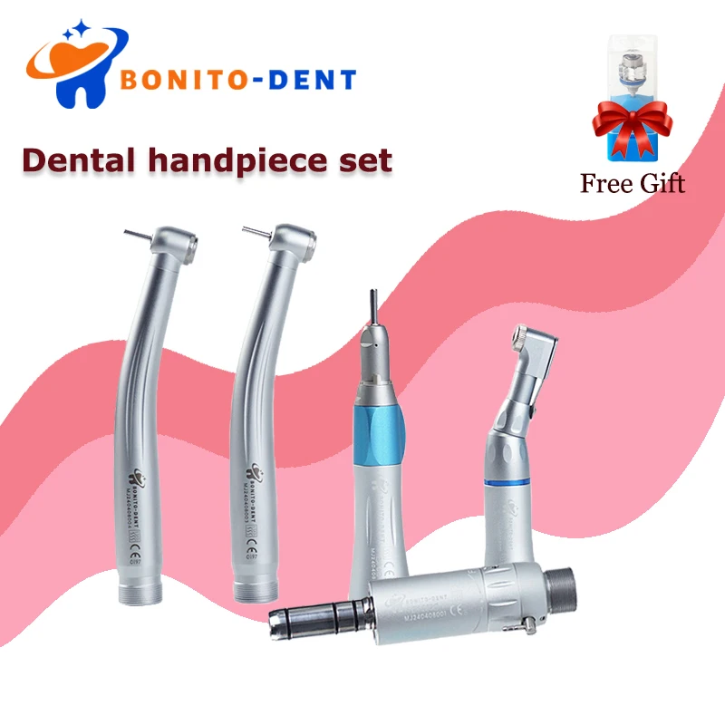 5Pcs-Kit-High-Speed-Dental-Handpiece-Air-Turbine-Motor-Low-Speed-Set ...