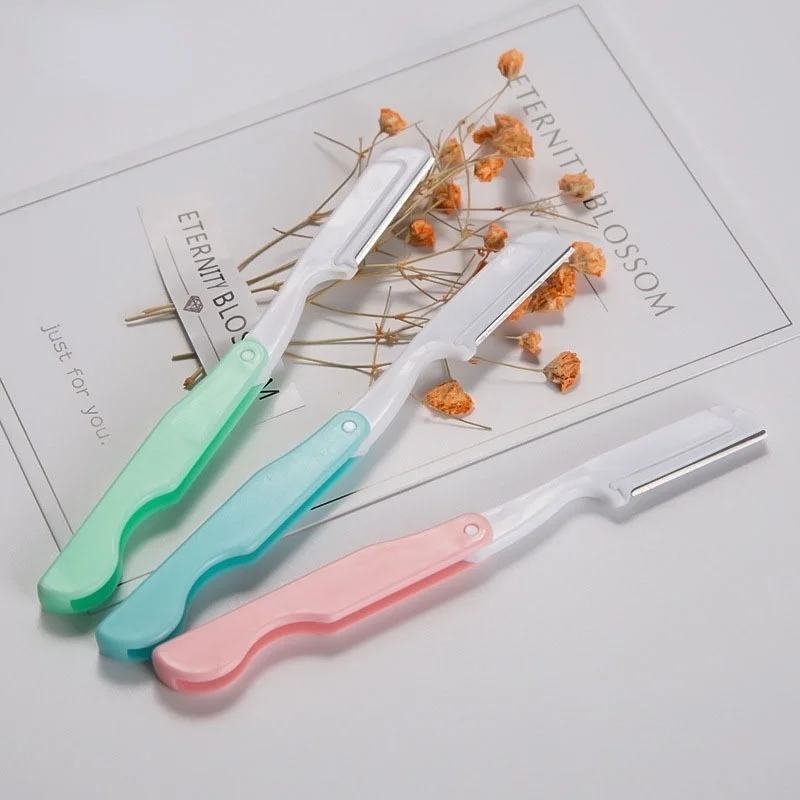 3PCS-Lot-Women-Facial-Face-Razor-Eyebrow-Trimmers-Blades-Shaver-Makeup ...