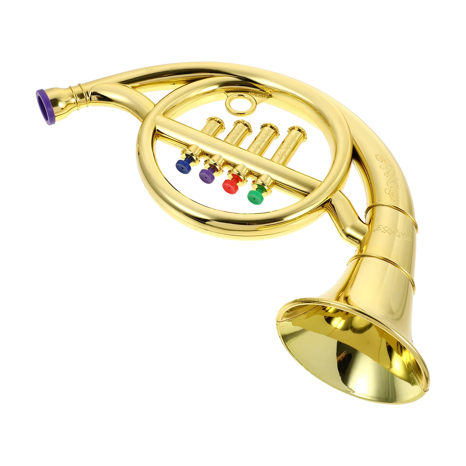 Kids-French-Horn-Model-Musical-Toys-Trumpet-Instrument-Saxophone-Model ...