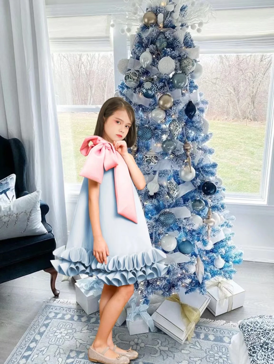 New-2023-Luxury-Princess-One-piece-Wedding-Party-Graduation-Children ...