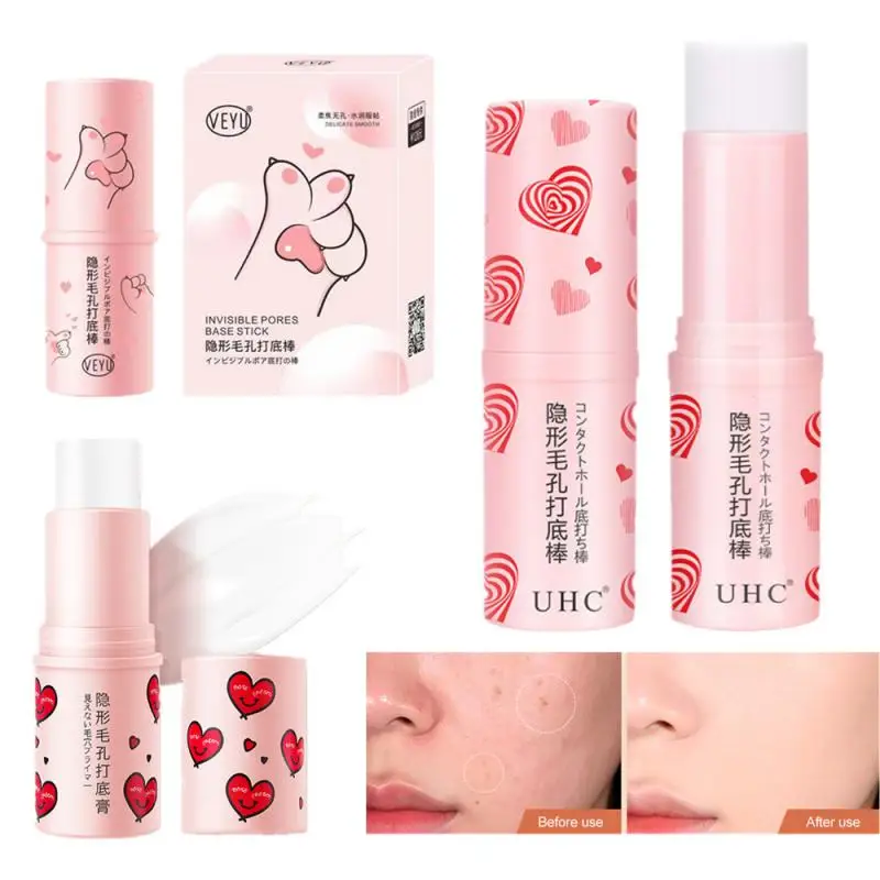 Invisible Pore Primer Stick Moisturizing Concealer Face Base Gel Primer ...