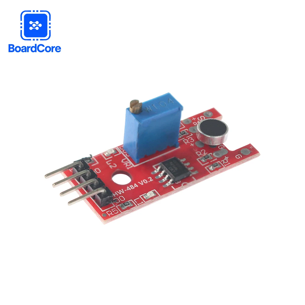 Microphone Voice Sound Sensor Module KY-038 KY-037 Sound Detection ...
