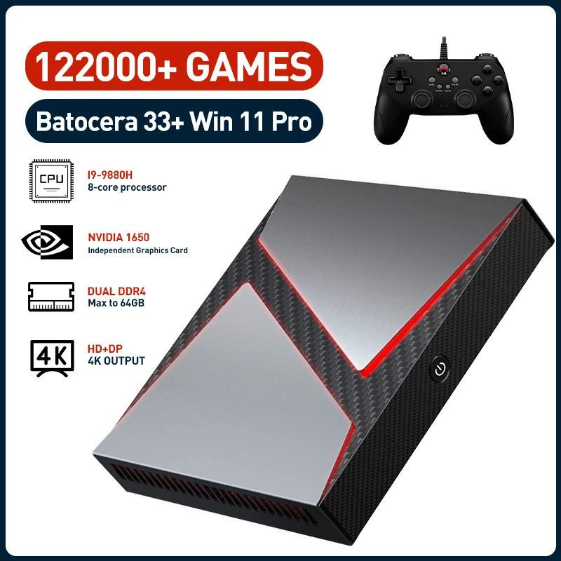 Super-Console-X-G1-Intel-i9-Console-de-Videogame-Retro-122000-Jogos ...