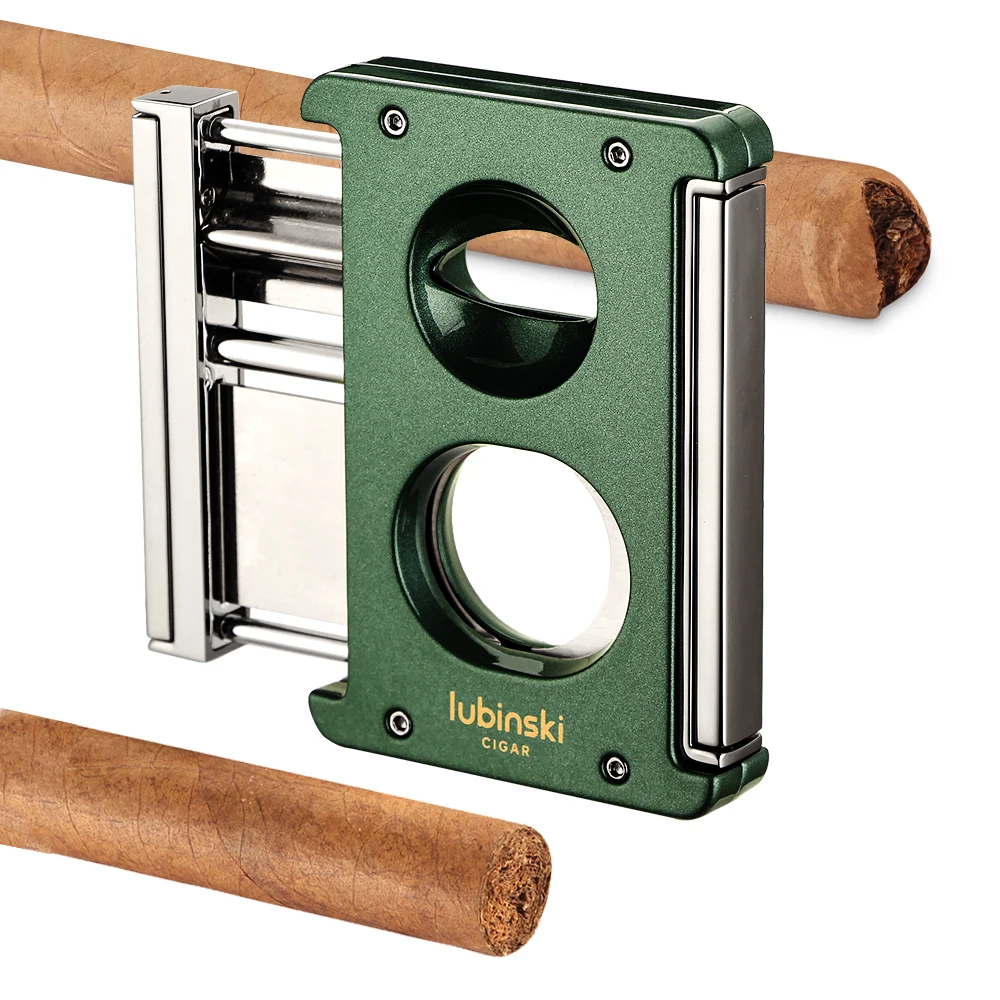 LUBINSKI-Cutter-Cigar-V-Cut-Scissors-Luxury-Multifunctional-Cigar-Punch ...