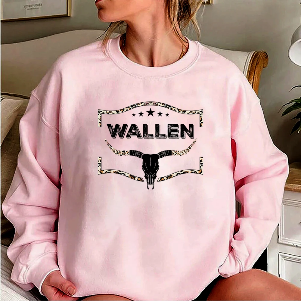 Wallen-Western-Sweatshirt-Wallen-Bullhead-Cowboy-Wallen-Rodeo-Hoodie ...