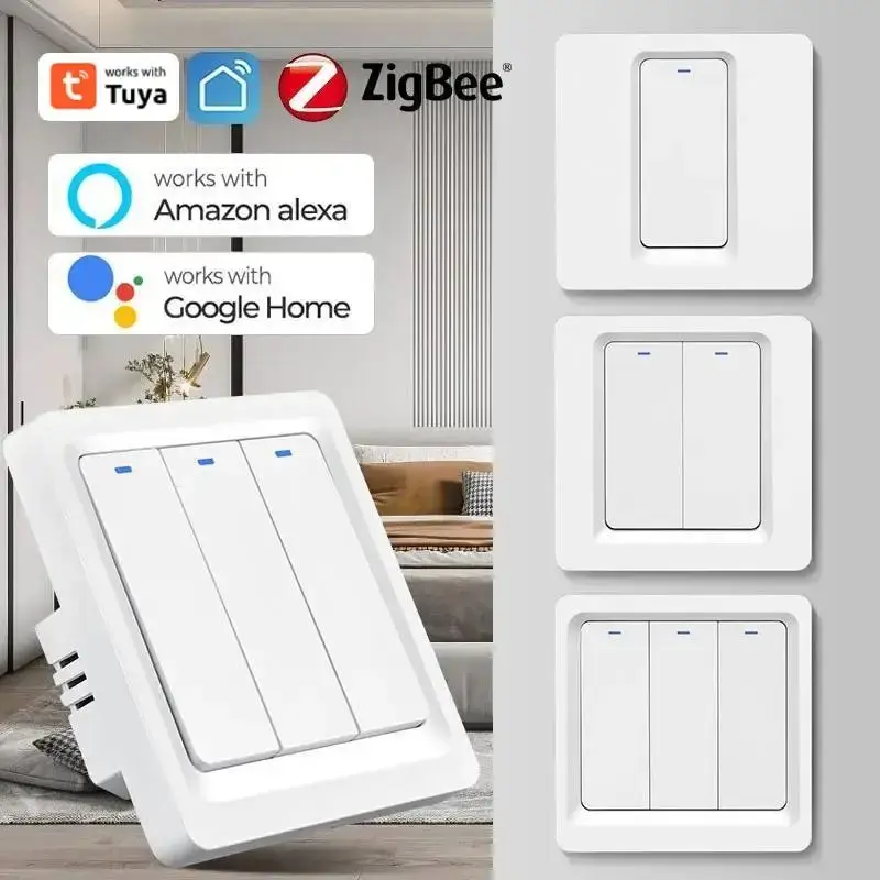 1-2-3-Way-Zigbee-Smart-Switch-No-With-Neutral-Smart-Life-Wall-Light ...