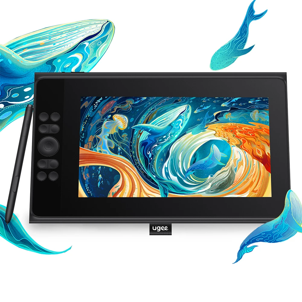 UGEE-UE12P-Digital-Drawing-Tablet-Monitor-12-inch-FHD-Screen-Graphic ...