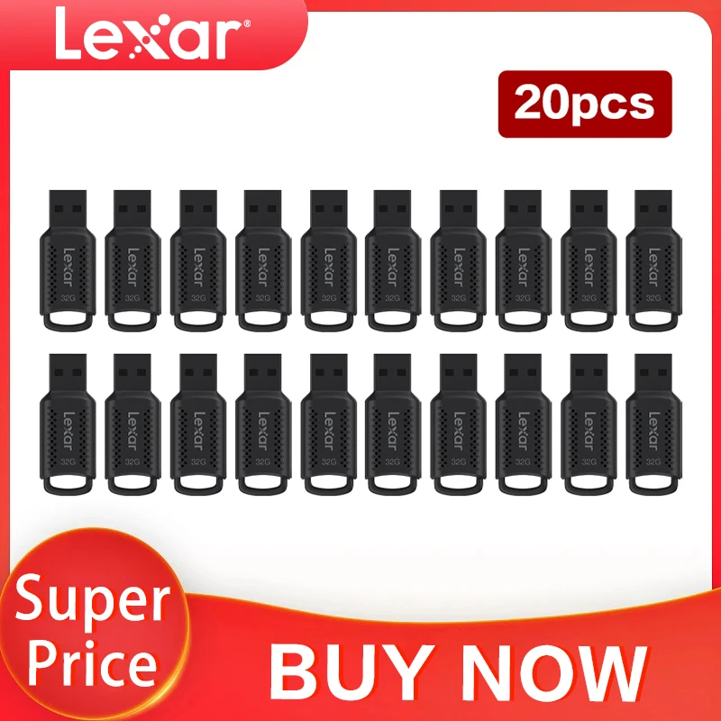 100% Original Lexar V400 USB 3.0 USB Flash Drive 32GB 64GB High Speed ...