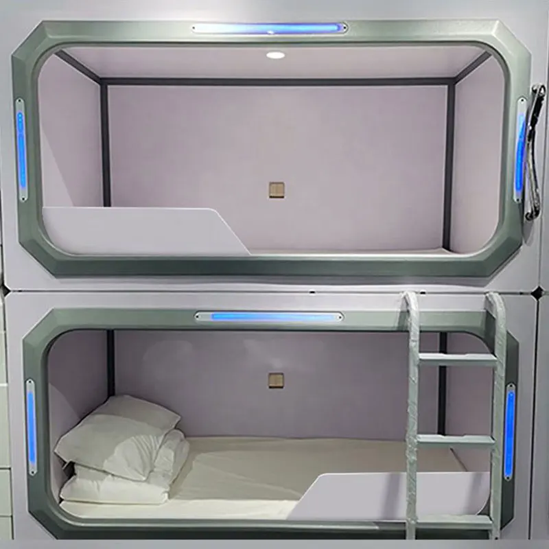 Space-capsule-Student-Dormitory-Apartment-E-Sports-Hotel-Solid-wood ...