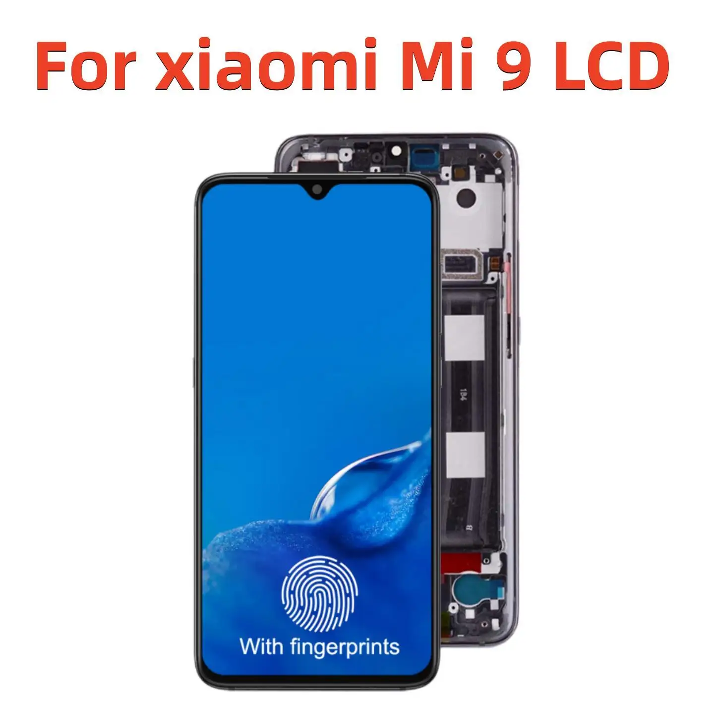 Super AMOLED LCD de pantalla LCD de 6,39 pulgadas para xiaomi Mi 9 ...