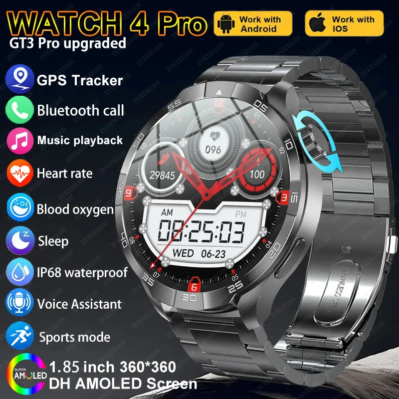 HUAWEI-reloj-inteligente-deportivo-para-hombre-pulsera-con-Pantalla ...