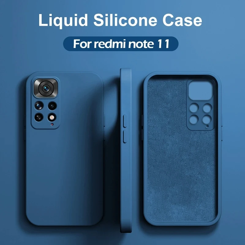 Redmi-Note11s-Pro-Plus-5g-Case-Liquid-Silicone-Phone-Cases-For-Xiaomi ...