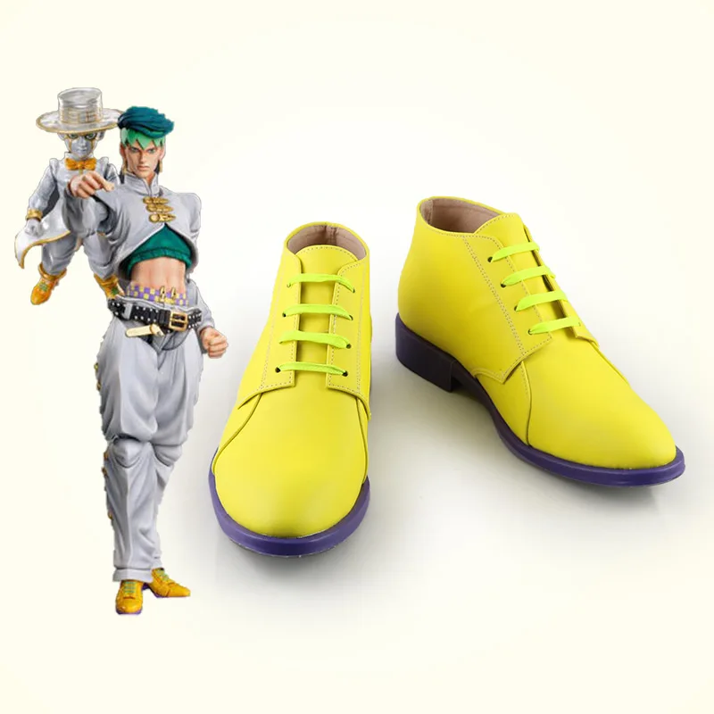 JOJO's Bizarre Adventure Rohan Kishibe Cosplay Shoes Women Man Rohan ...