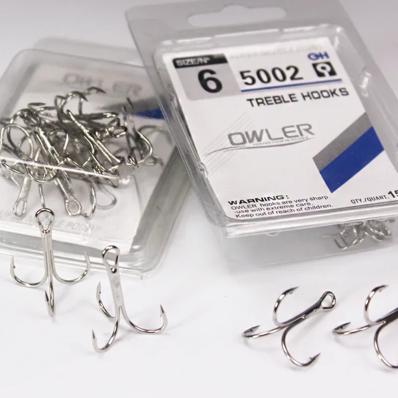 Sea-Carbon-Steel-Barbed-Fishhook-Super-Sharp-Set-Of-Triple-Fish ...