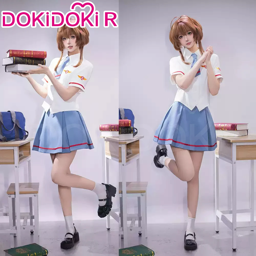 Kinomoto Sakura Syaoran Li Tsukishiro Yukito Cosplay Costume Anime Card ...