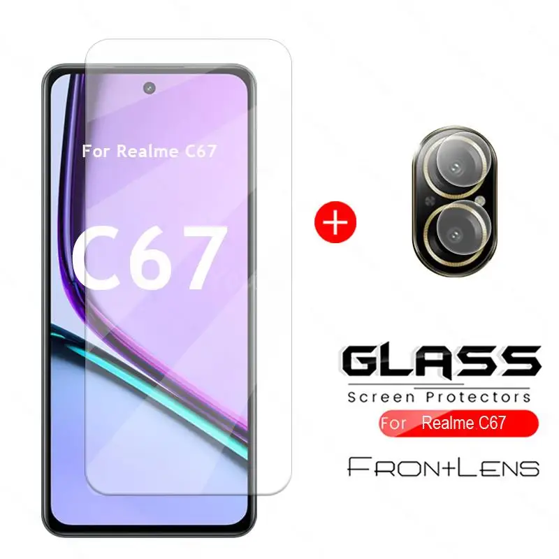 For-Realme-C67-Glass-Realme-C67-Tempered-Glass-Screen-Protector-Flim-9D-Camera-Lens-Protector ...