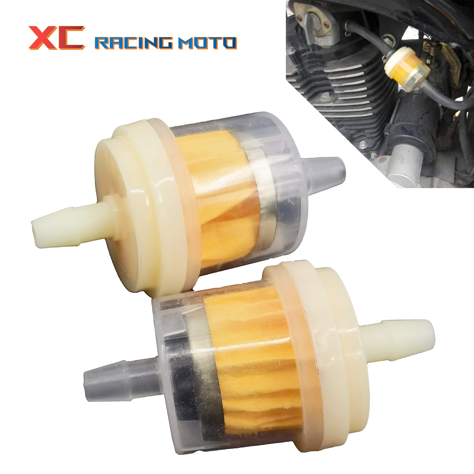 Universal-Gasoline-Gas-Fuel-Gasoline-Oil-Filter-For-Scooter-Motorcycle ...