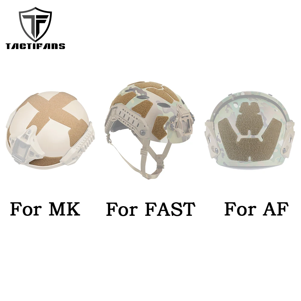 Tactical Helmet Hook And Loop Adhesive Strip Fastener Sticky Patches ...
